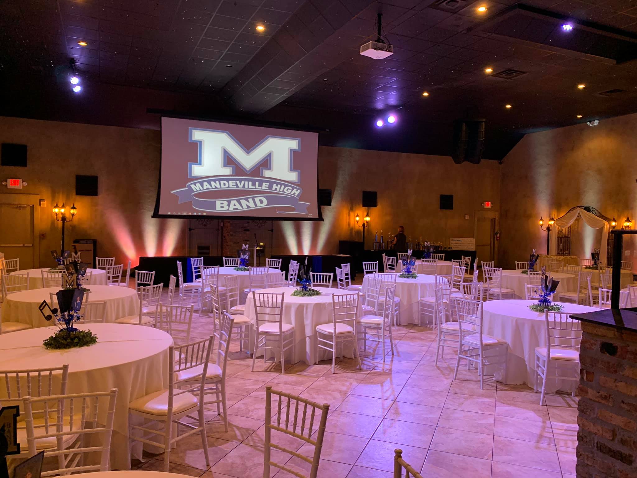 Graduations at Fleur De Lis Event Center: Transforming Our Blank Canvas ...